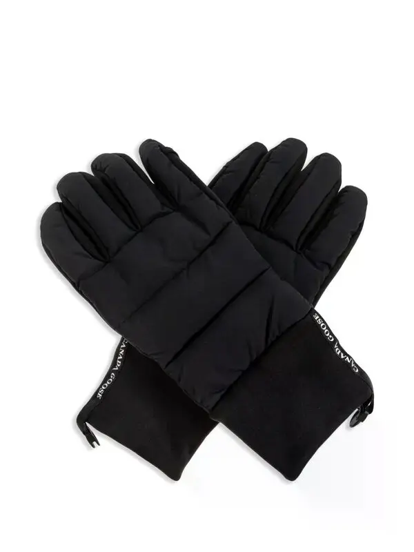 Canada Goose Padded Logo-trim Gloves