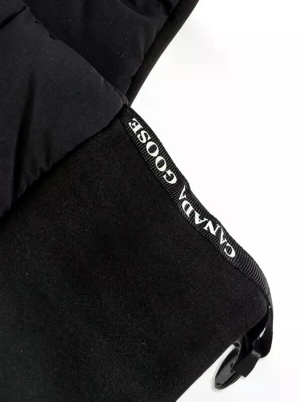Canada Goose Padded Logo-trim Gloves