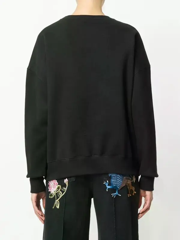 Alexander McQueen Embroidered Patch Jumper