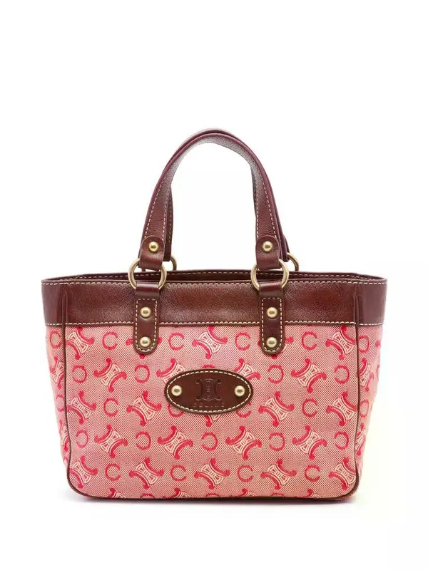 Celine 2000 C Macadam Canvas Handbag