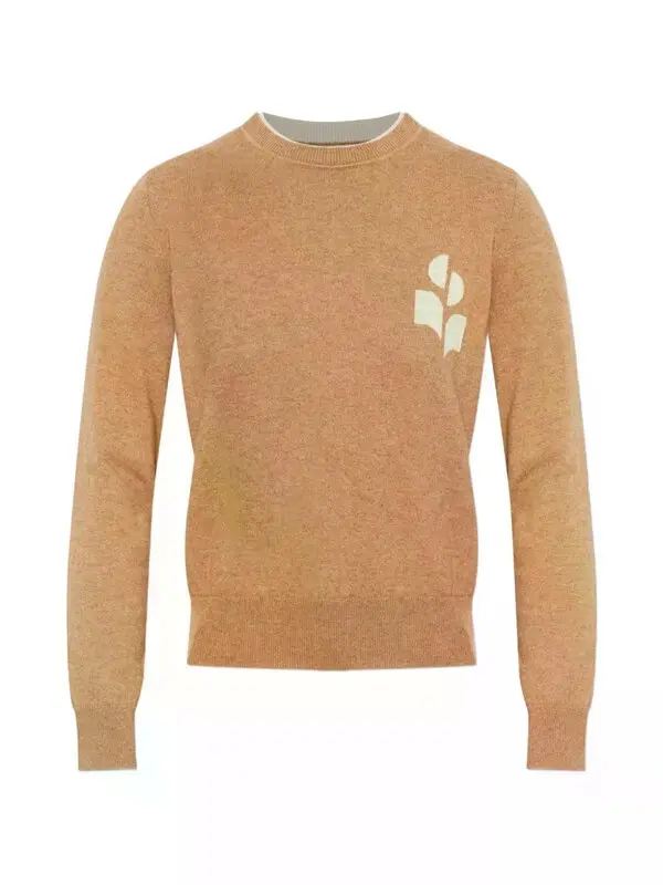 MARANT ETOILE Lanta Logo-intarsia Sweater