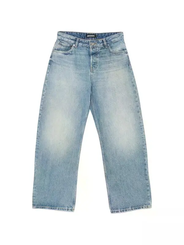 EB DENIM Shifter Bowed Jeans - Blue