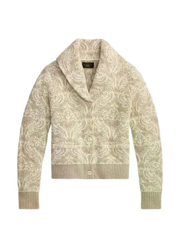 Ralph Lauren Patterned Button Cardigan