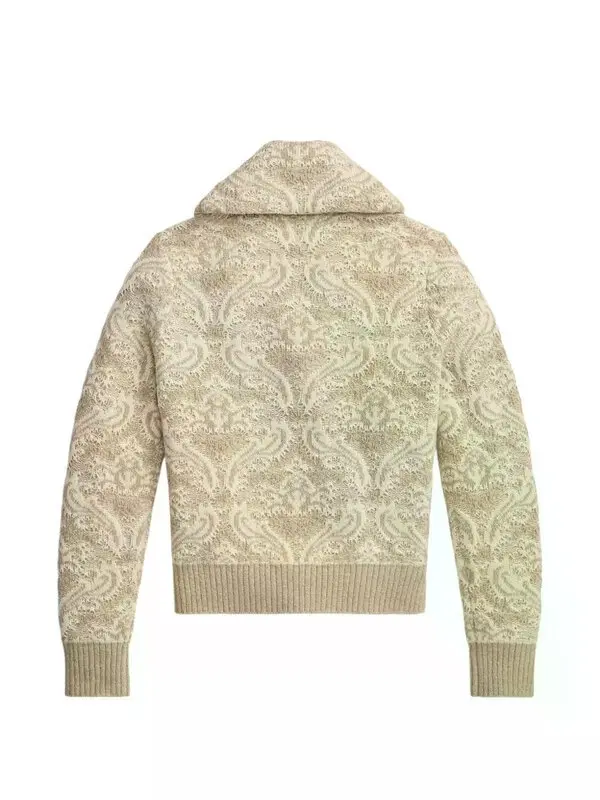 Ralph Lauren Patterned Button Cardigan
