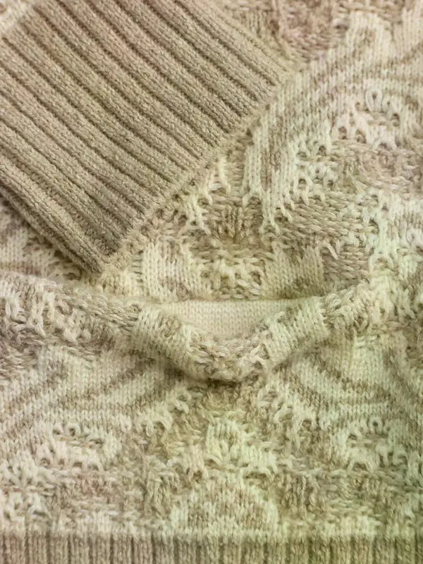 Ralph Lauren Patterned Button Cardigan
