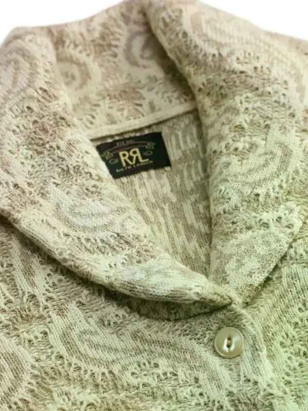 Ralph Lauren Patterned Button Cardigan
