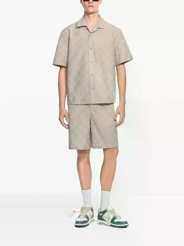 Off-White Arrow Monogram Bowling Shorts