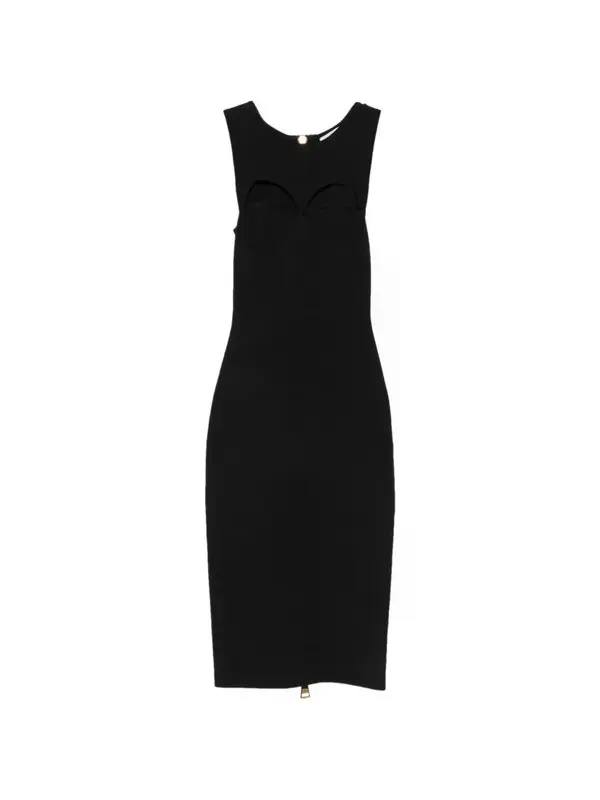 Elisabetta Franchi Cut-out Rear-zip Dress