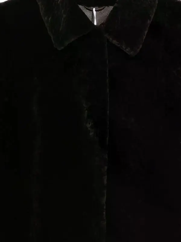 MANZONI 24 Shearling-finish Jacket - Brown