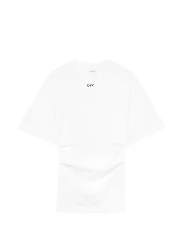 Off-White Off Stamp Shoulder T-shirt - White