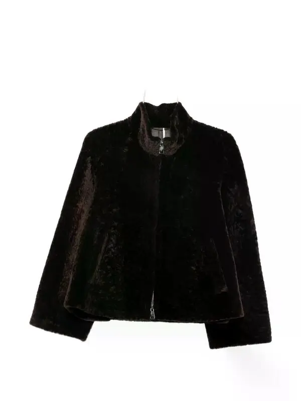 MANZONI 24 Zip-up Shearling Jacket