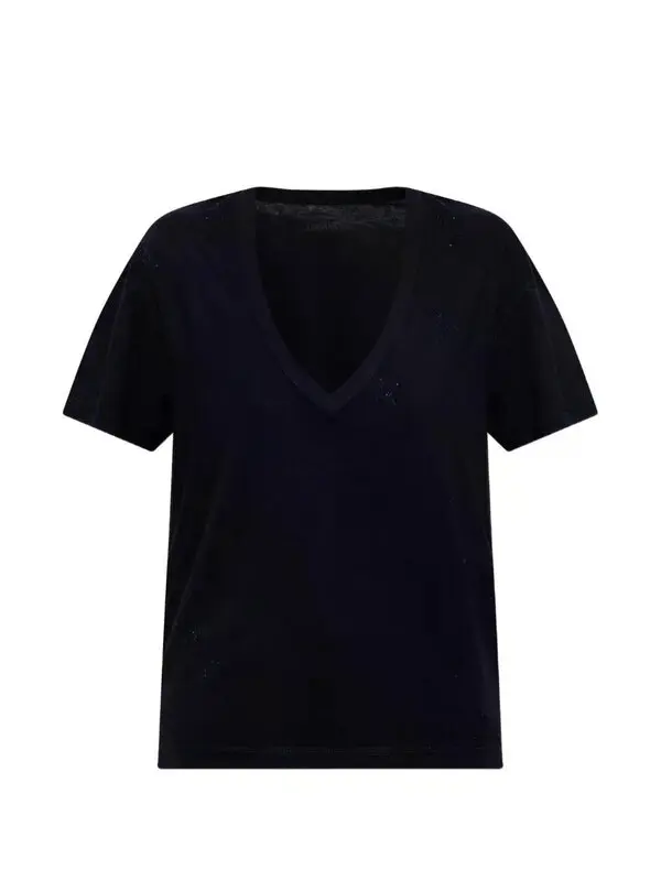 Zadig&Voltaire Marta Rhinestone-embellished T-shirt - Black