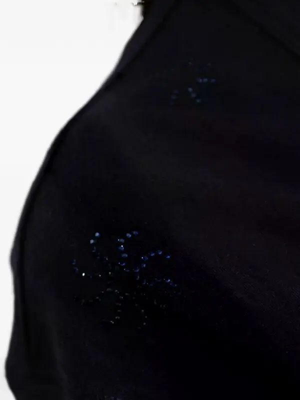 Zadig&Voltaire Marta Rhinestone Embellished V-neck T-shirt