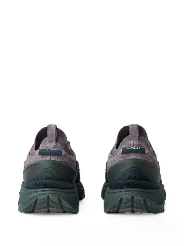 Moncler Trailgrip Lite3 Nubuck & Suede Trainers - Purple