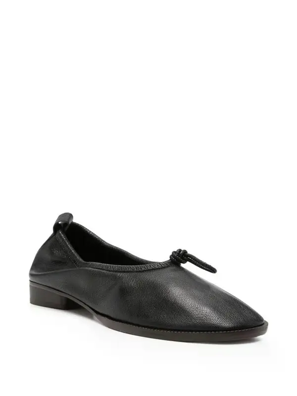 Hereu Puntera R Mid Bow-detail Flat Pumps