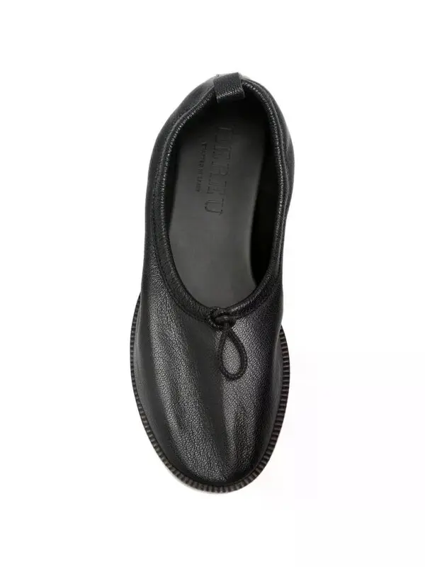 Hereu Puntera R Mid Bow-detail Flat Pumps