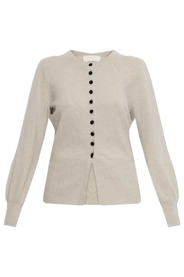 LISA YANG Cashmere Cardigan ‘maven - Beige