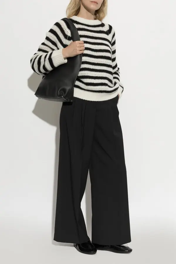 LISA YANG Reni Stripes’ Cashmere Sweater