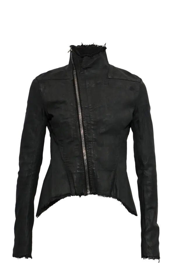 Rick Owens Asymmetrical Cut Jacket