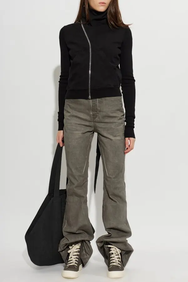 Rick Owens Asymmetrical-cut Sweatshirt