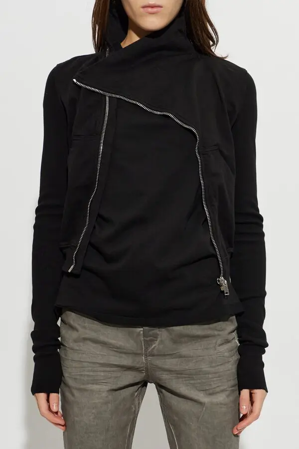 Rick Owens Asymmetrical-cut Sweatshirt