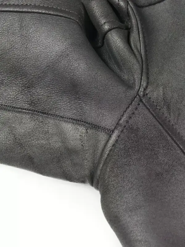 Emporio Armani Reversible Leather And Fur Jacket