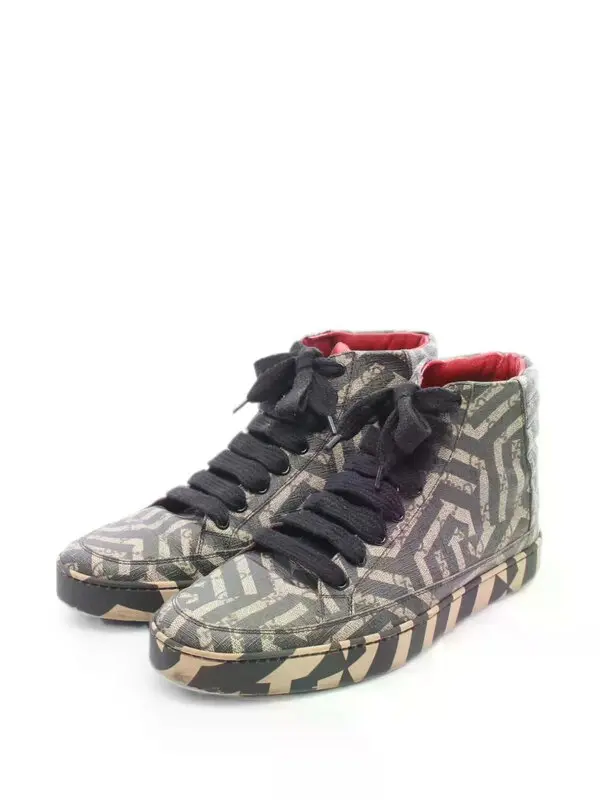 Gucci 2010s Gg Kaleido High-top Sneakers