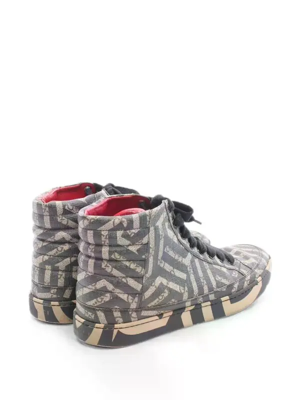 Gucci 2010s Gg Kaleido High-top Sneakers