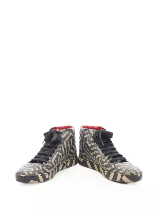 Gucci 2010s Gg Kaleido High-top Sneakers
