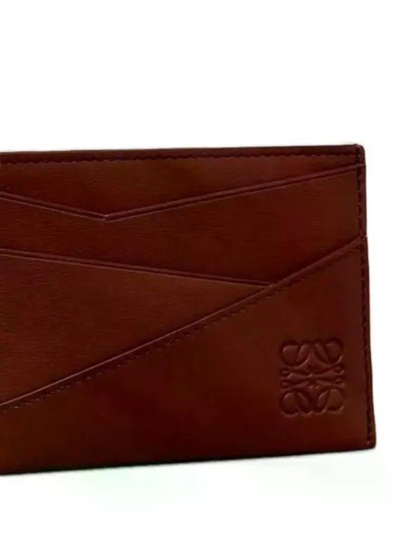 Loewe Puzzle Leather Cardholder - Brown