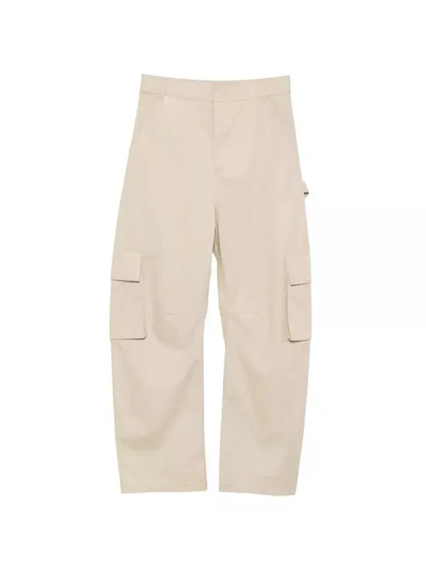 Balenciaga Panelled Cargo Pants - Neutrals