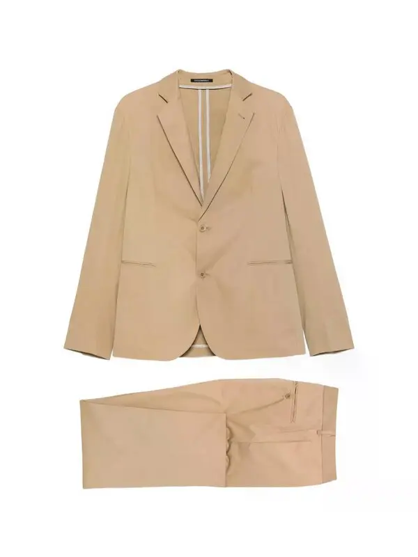Emporio Armani Notched-lapels Single-breasted Suit