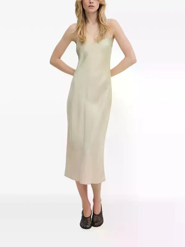 SAMSOE SAMSOE V-neck Spaghetti Strap Dress