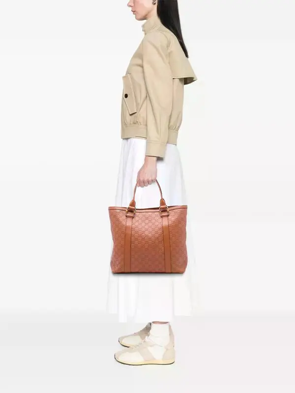 Gucci 2016-2026 Guccissima Bamboo Shopper Tote Bag