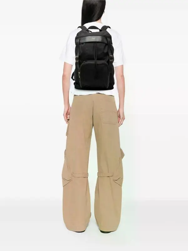 Saint Laurent 2017 Canvas Utilitarian Hunting Backpack