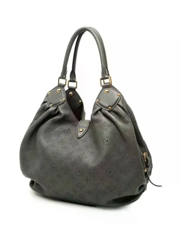 LOUIS VUITTON 2010 Monogram Mahina L Hobo Bag