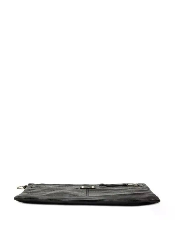 Balenciaga Lambskin Leather Clutch Bag