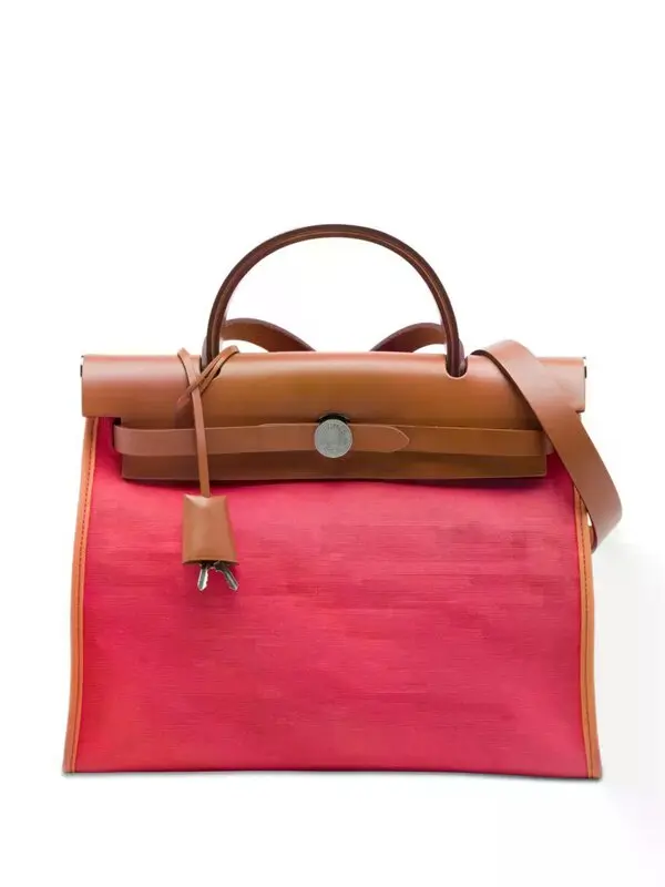Hermès 2019 Toile Herbag Zip 31 Satchel