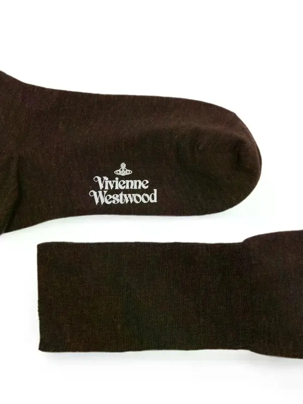 VIVIENNE WESTWOOD Orb-embroidered Socks