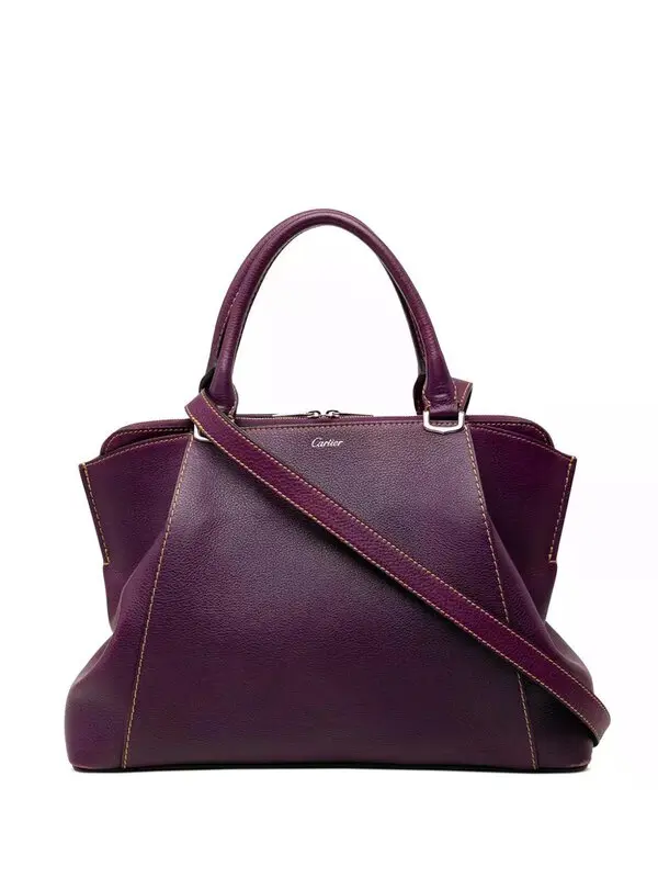 Cartier 2015 Small Leather C De Satchel
