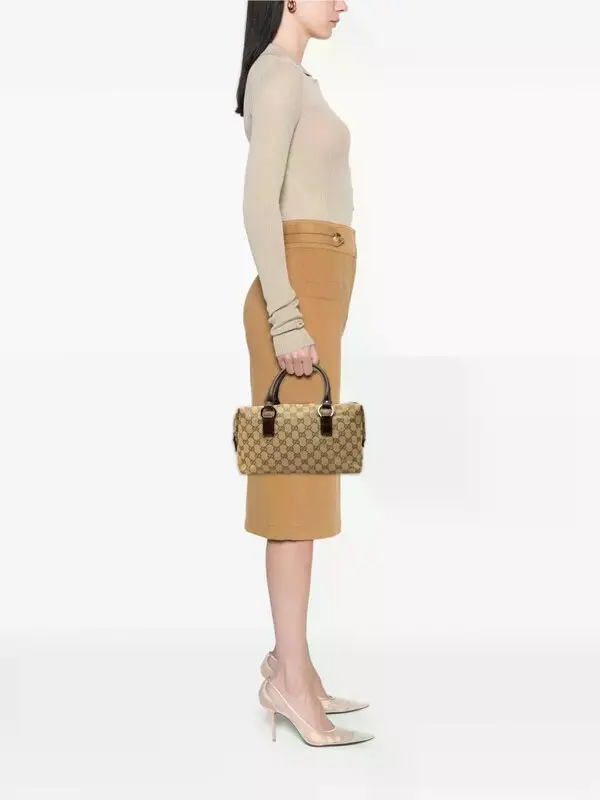Gucci 2000-2015 Gg Canvas Boston Bag