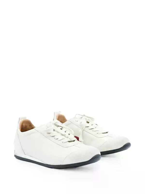 UMA WANG Suede-panelled Lace-up Sneakers