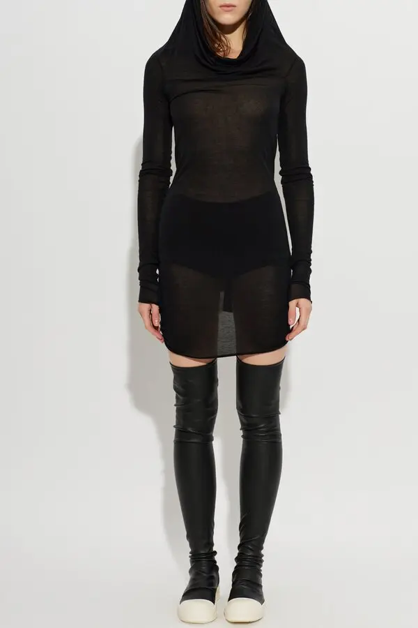 Rick Owens Long Sleeve Dress