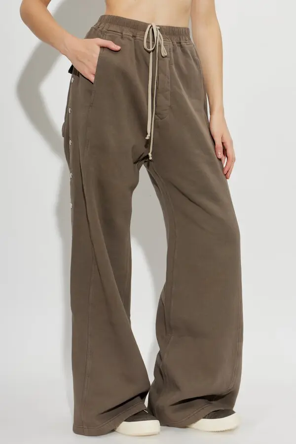 Rick Owens Wide-leg Sweatpants - Brown