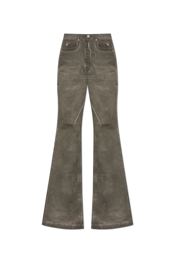 Rick Owens Flared Leg Jeans