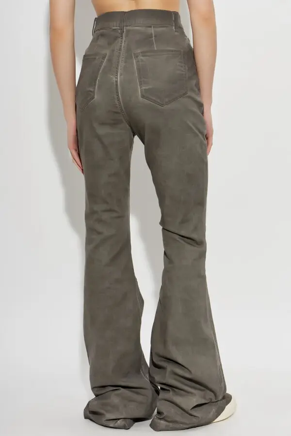 Rick Owens Flared Leg Jeans