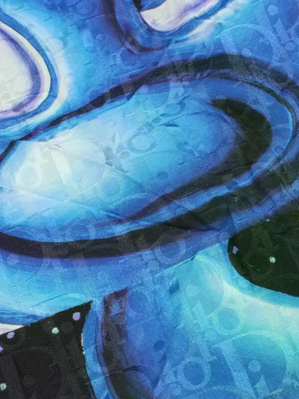 Dior X Kenny Scharf 2010s Oblique Shirt - Blue