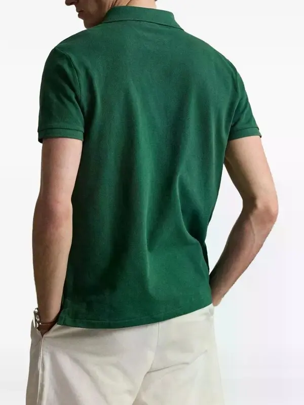 Polo Ralph Lauren Logo-embroidered Mesh Polo Shirt