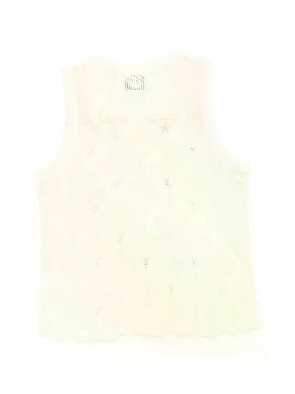 YANYAN Lattice Tank Top