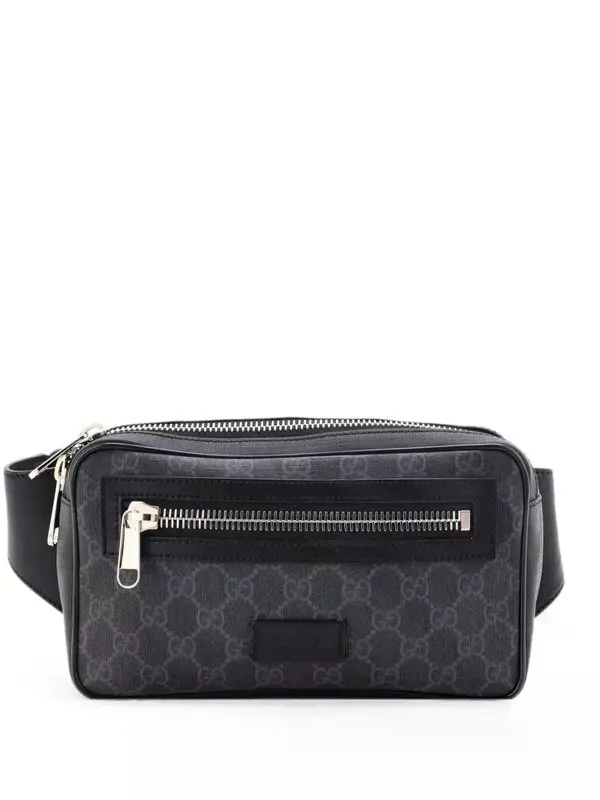 Gucci Soft Zip Gg Coated Canvas Small Belt Bag